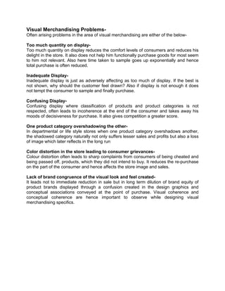 Types of vm | PDF | Apparel Industry | Industries