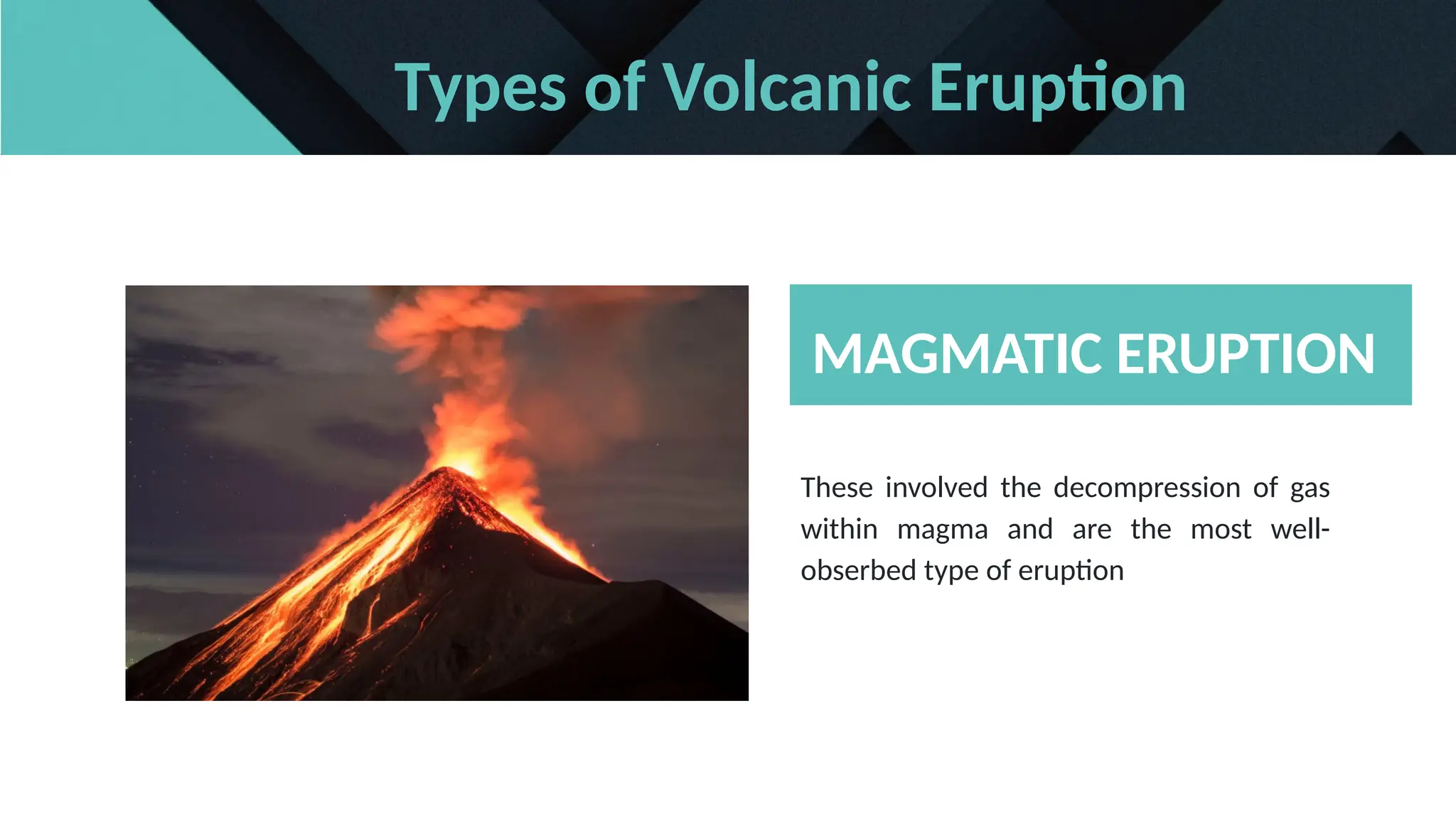 TYPES OF VOLCANIC ERAPTION GRADE 9 TOPIC | PPTX