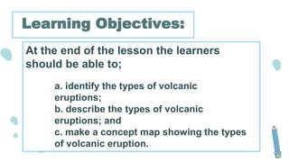 TYPES OF VOLCANIC ERUPTION.pptx