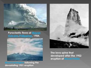 Types of volcanic eruption ppt | PPTX
