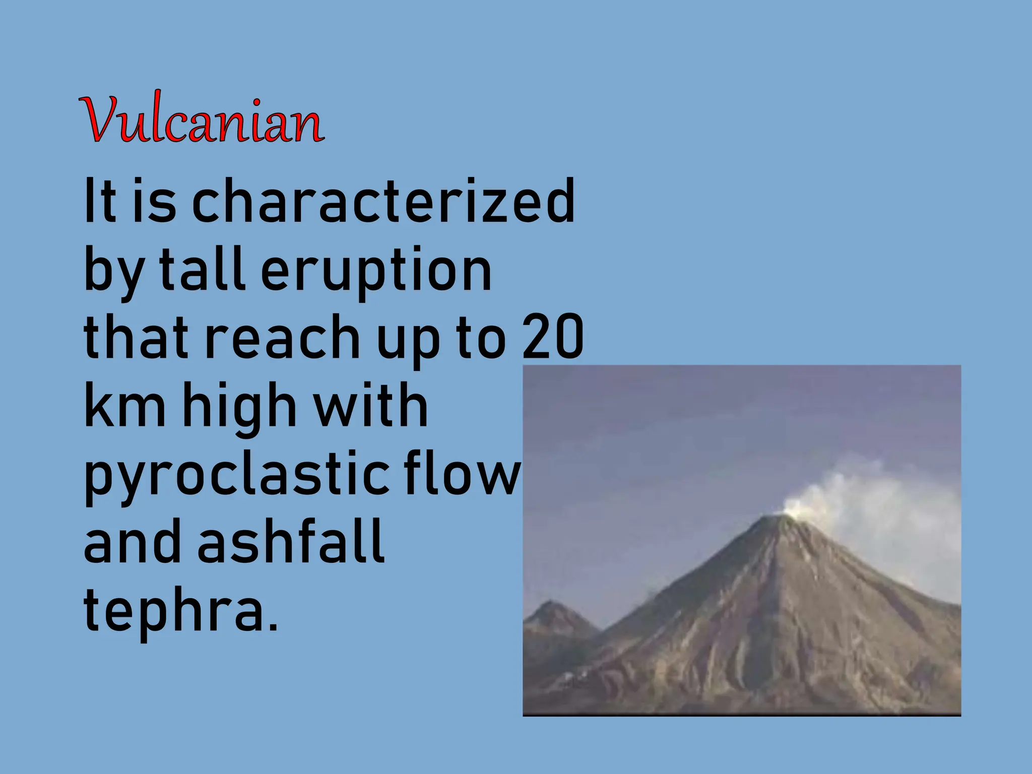 types of volcano according to structures | PPTX