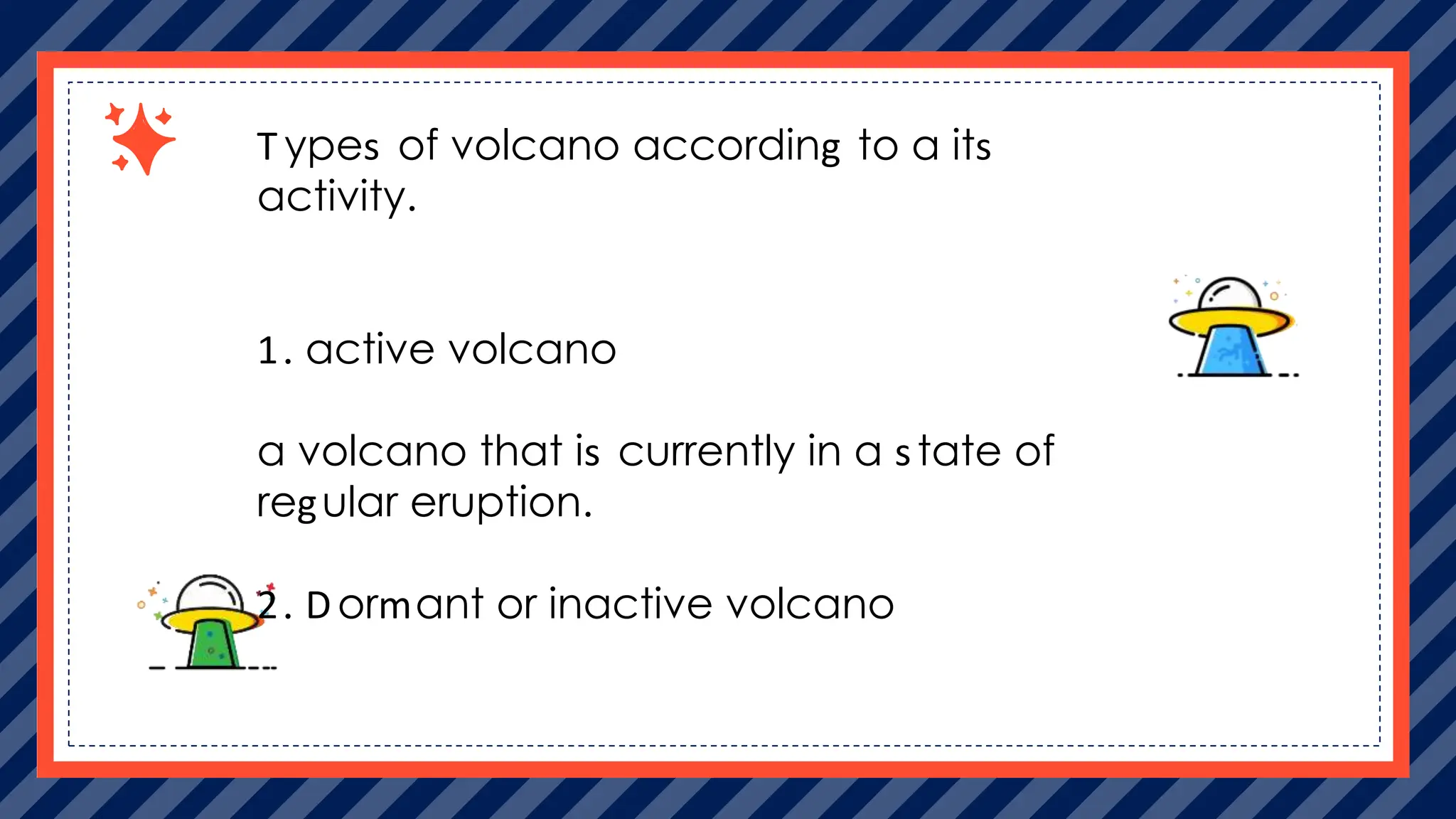 Types of Volcano According to their Structure and Activity | PPTX