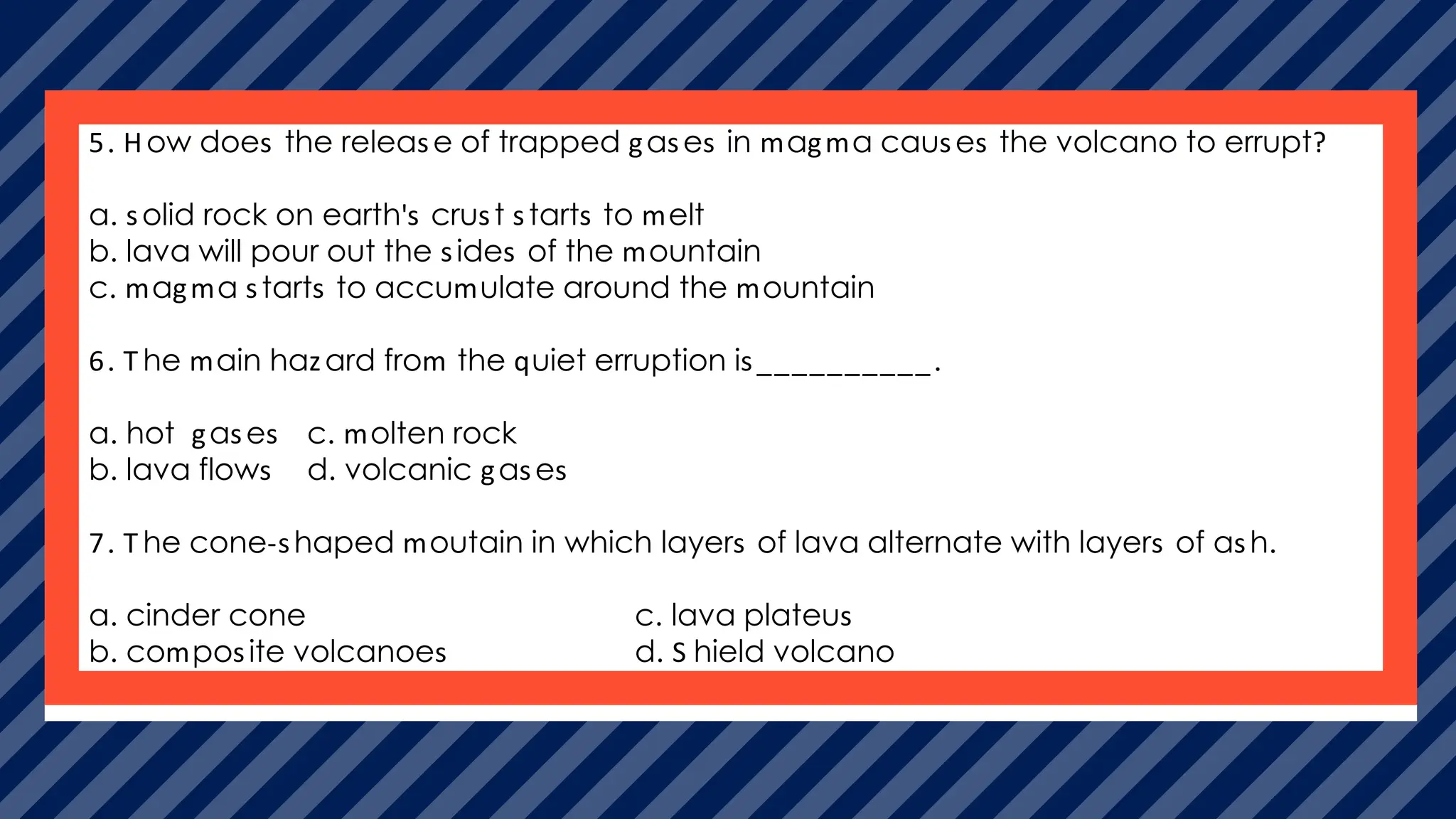 Types of Volcano According to their Structure and Activity | PPTX