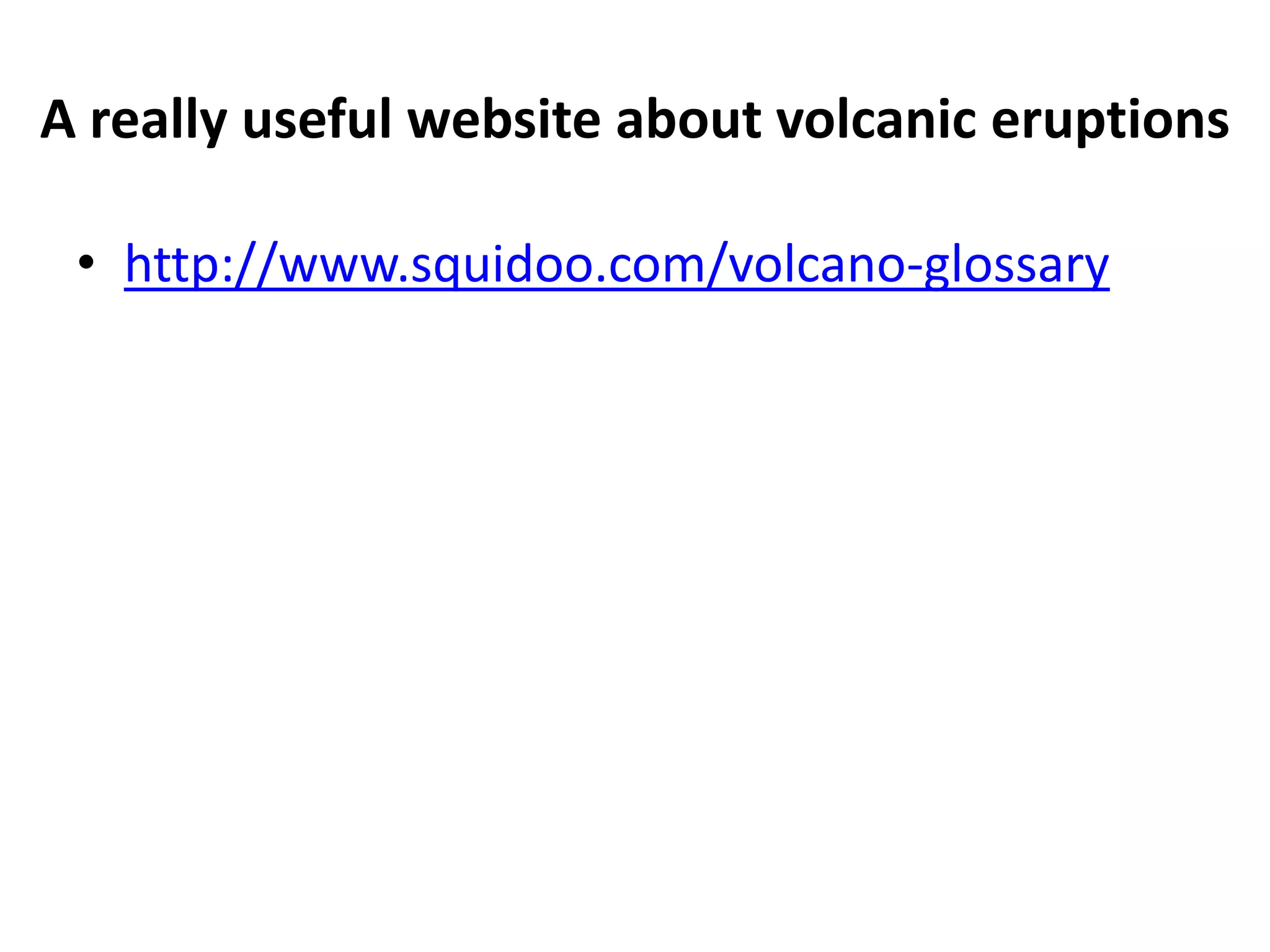 Types of volcanoes | PPTX