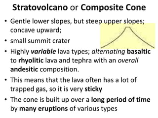 Types of volcanoes | PPTX