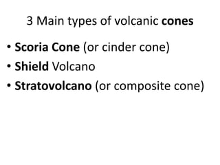 Types of volcanoes | PPTX