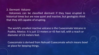 GRADE 9 EARTH AND SPACE - VOLCANOES | PPTX