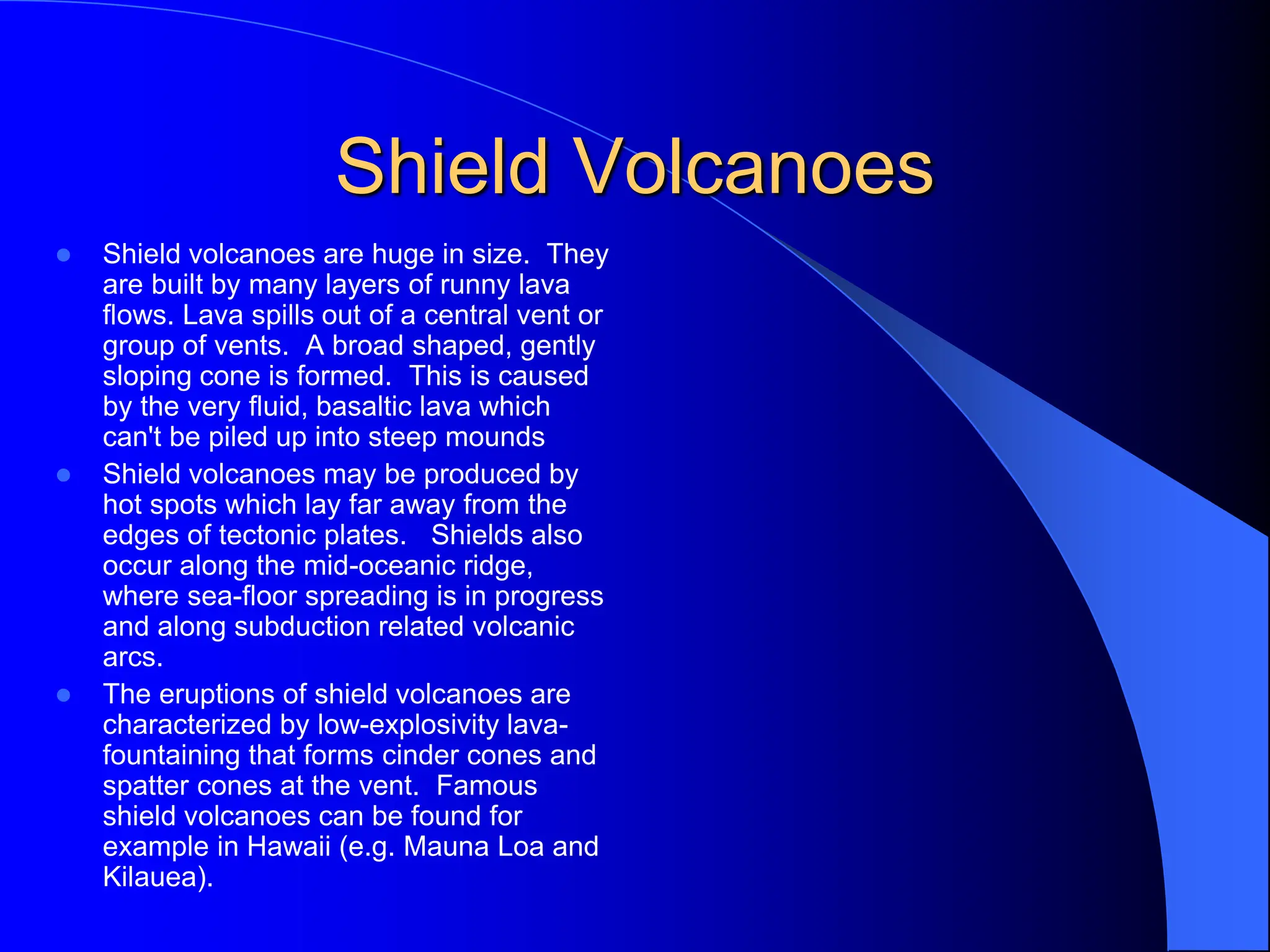 Types of Volcanoes presentatiom slides for grade 9 | PPT