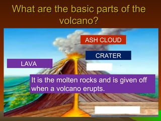 Types of Volcanoes according to their shape and status .ppt