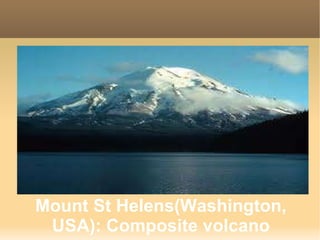 Types of volcanoes fatoumata camara 4ºA | ODP | Geography | Science