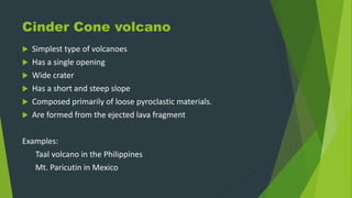 Science 9 Quarter 3; Types of volcano cone shapes.pptx
