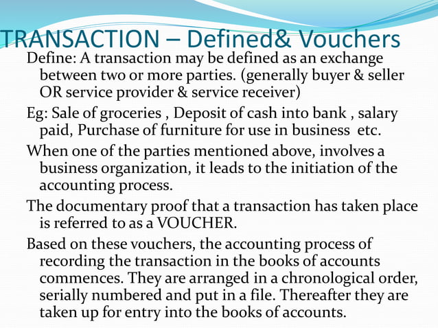 Types of vouchers | PPTX