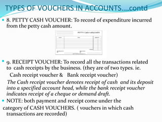 Types of vouchers | PPTX