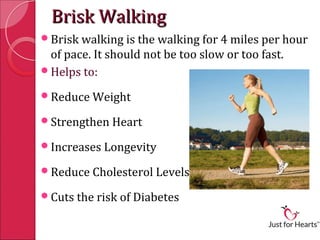 Brisk Walking Powerpoint