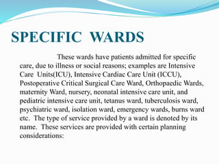 Types of ward | PPTX