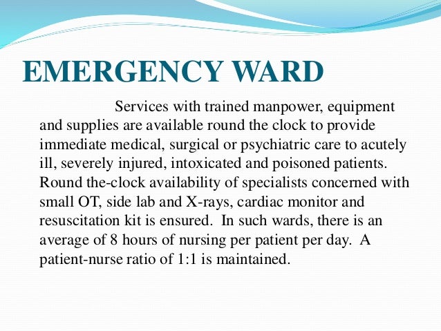 Types of ward