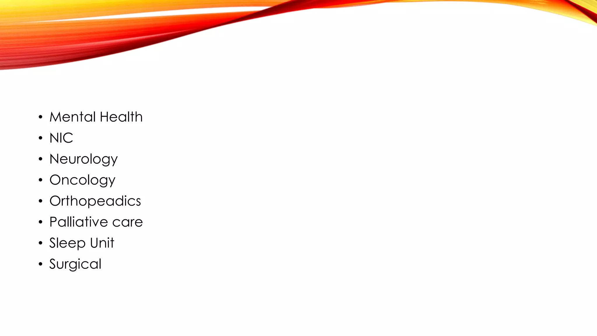 Types of wards in Single & Multispeciality Hospital | PPTX