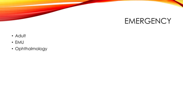 Types of wards in Single & Multispeciality Hospital | PPTX