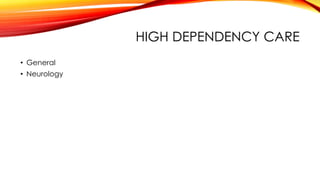 Types of wards in Single & Multispeciality Hospital | PPTX