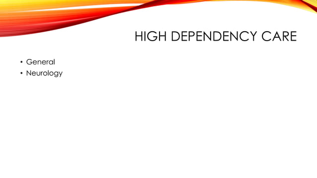 Types of wards in Single & Multispeciality Hospital | PPTX