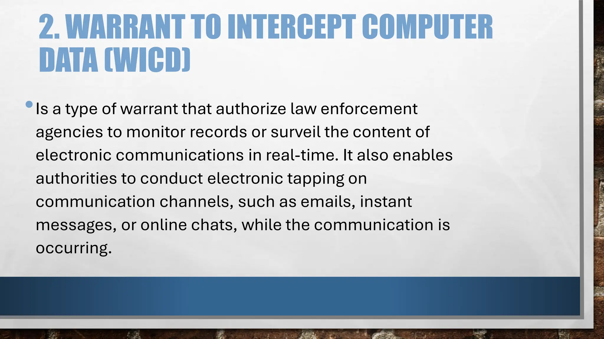 TYPES OF WARRANTS IN RELATION TO CYBERCRIME.pdf