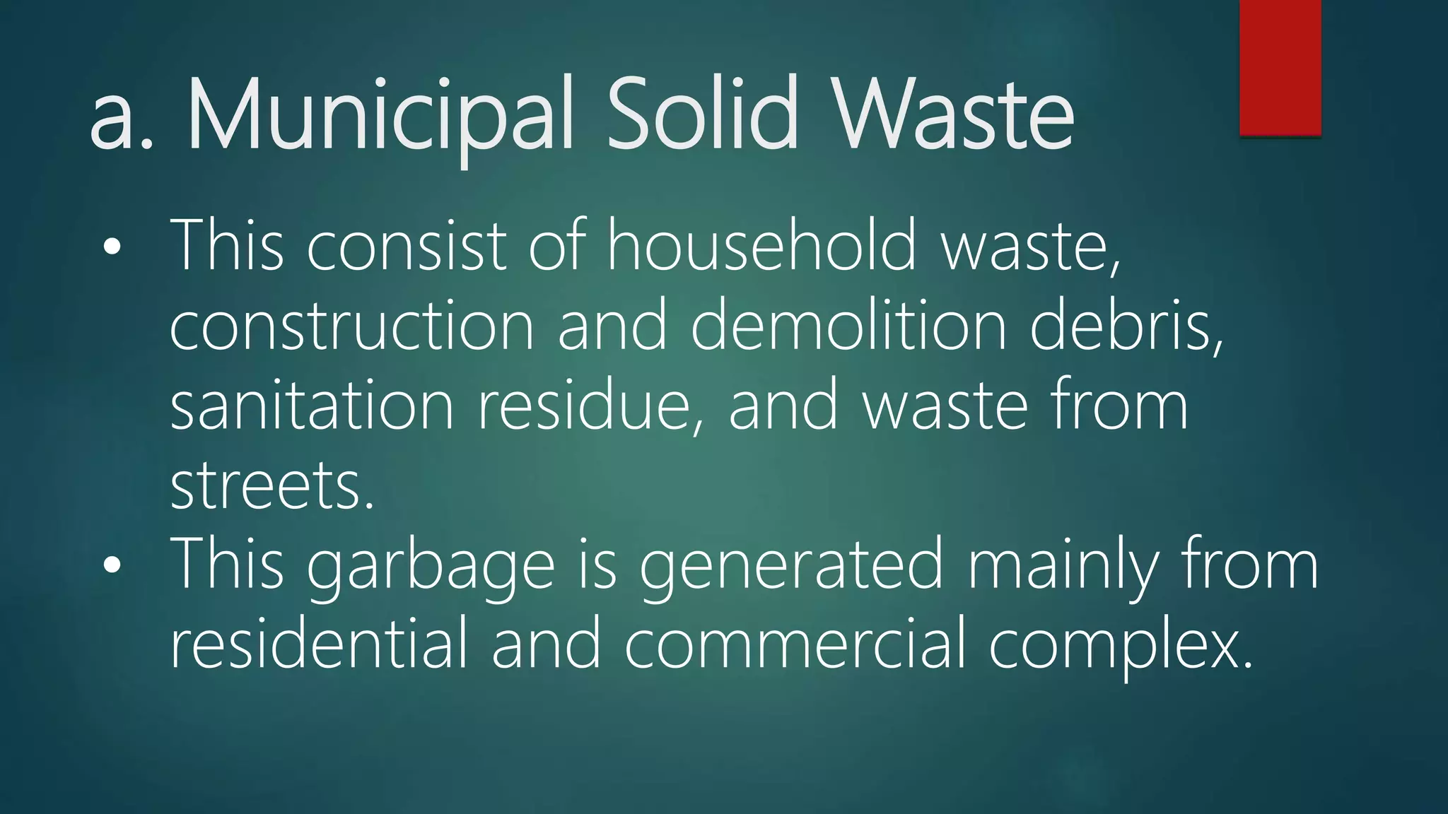 Types of waste | PPTX