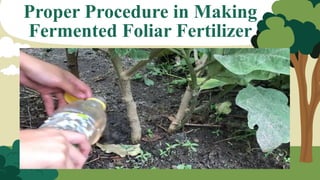 TYPES OF WASTE AND HOW TO MAKE A FERMENTED FOLIAR FERTILIZER.pptx