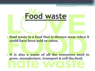 Types of waste and magnitude of waste generation | PPTX