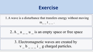 Grade 10 Science ppt Electromagnetic Waves | PPTX | Physics | Science