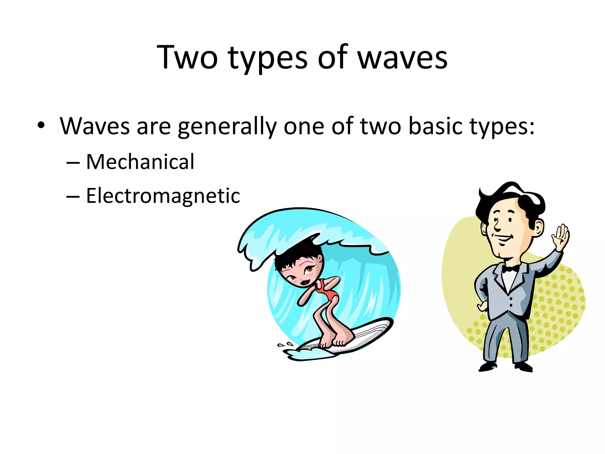 Types of waves with compressional waves | PPTX