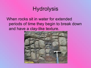 Dissolution Weathering