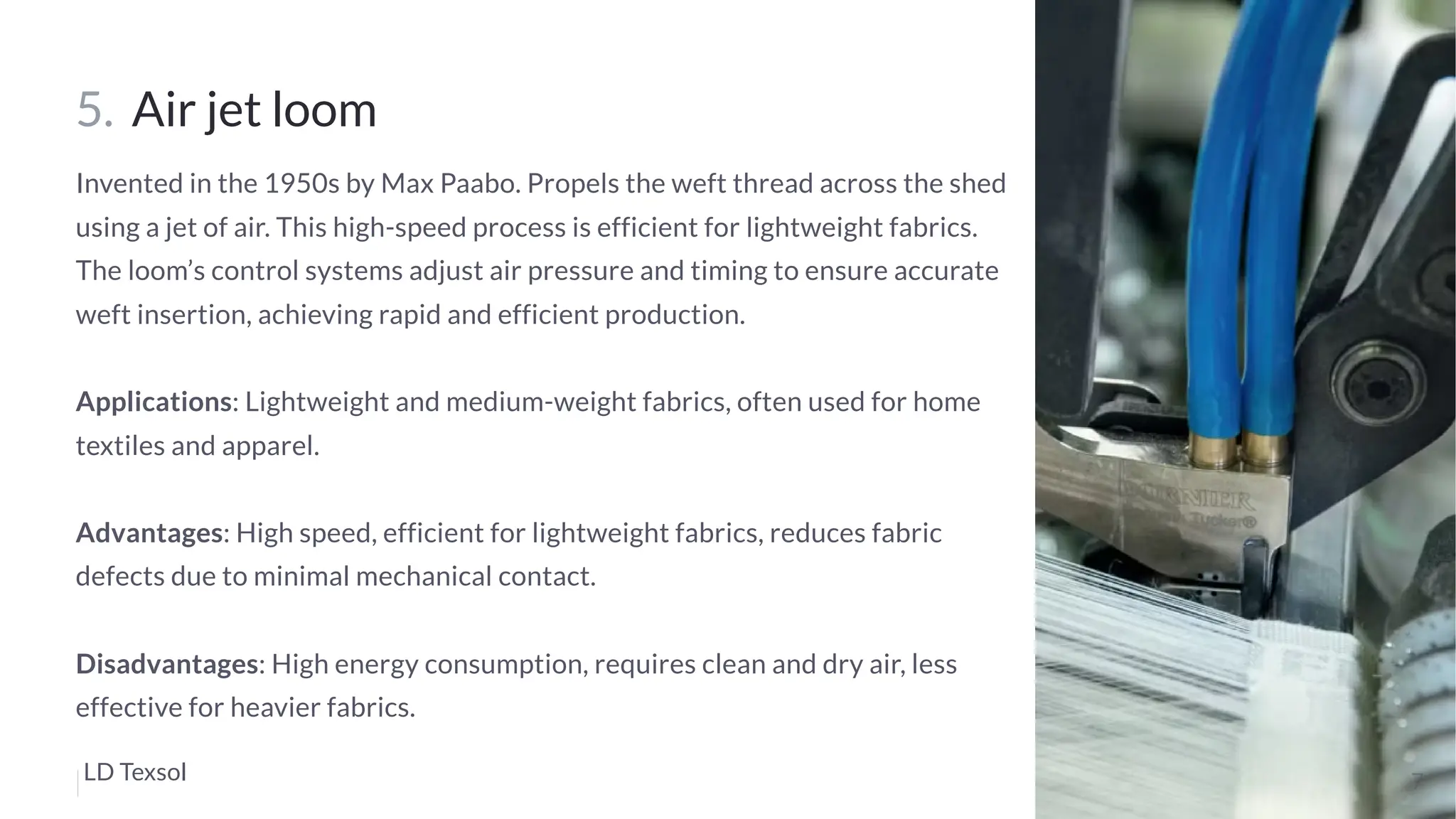 Types of Weaving loom machine & it's technology | PDF