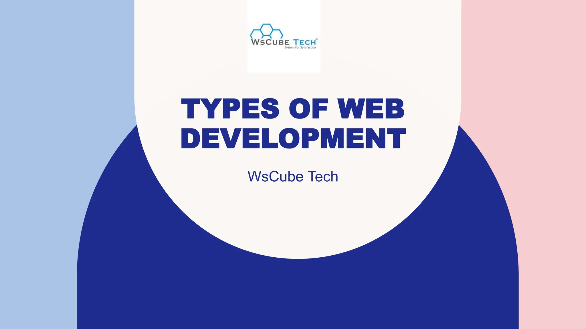 Types of Web Development by WsCube Tech | PPT