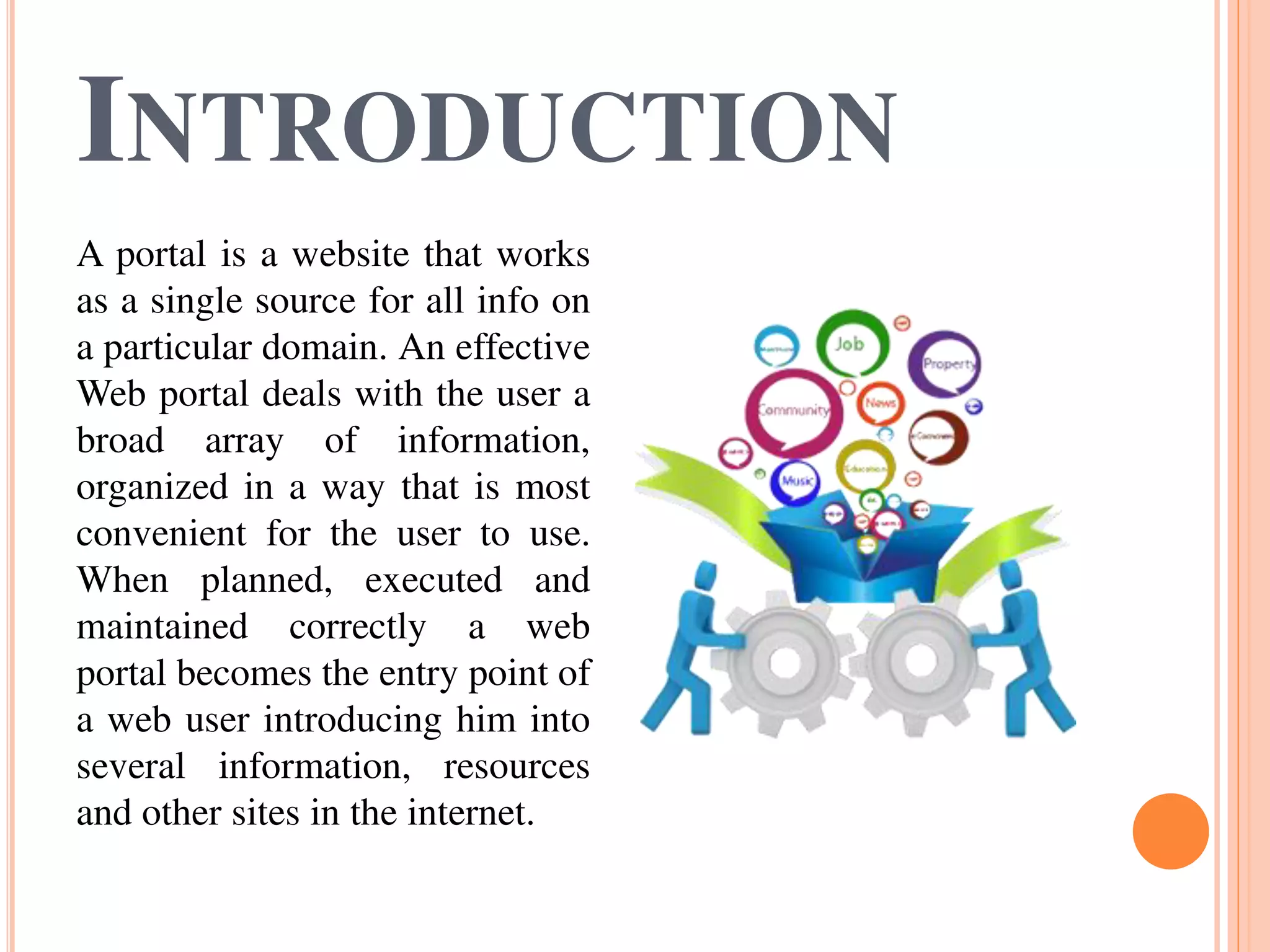 Types of web portals | PPT