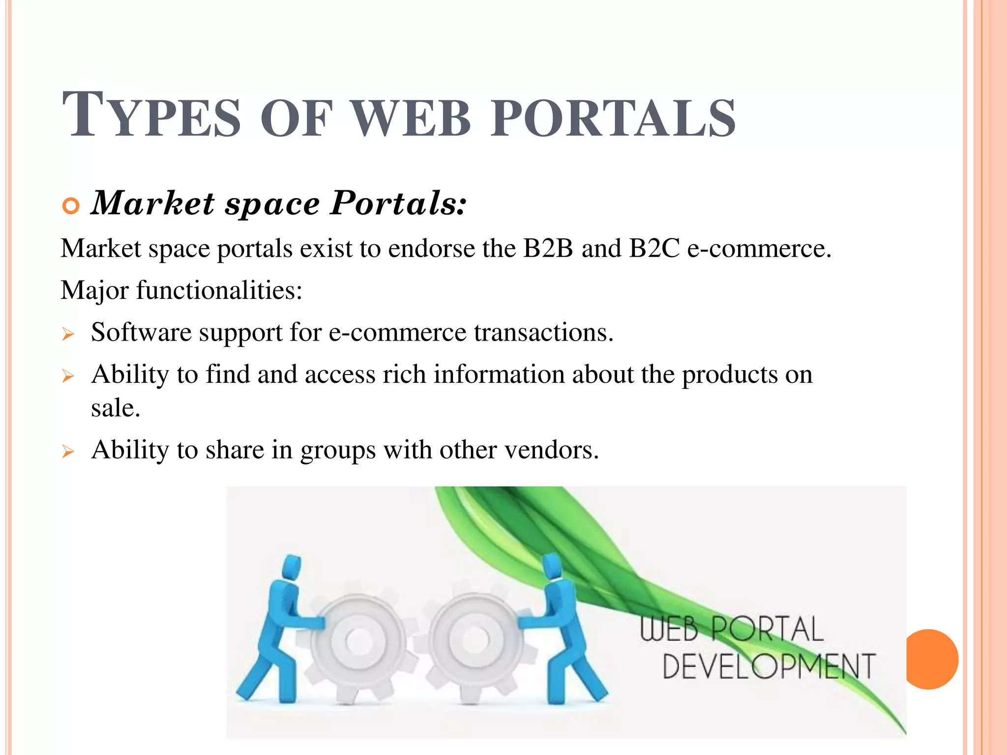 Types of web portals | PPT