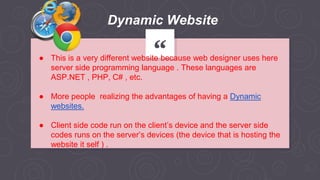 Types of website designing | PPT