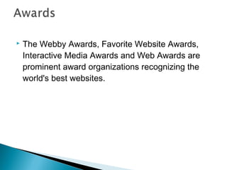 Different Types of Websites | PPT