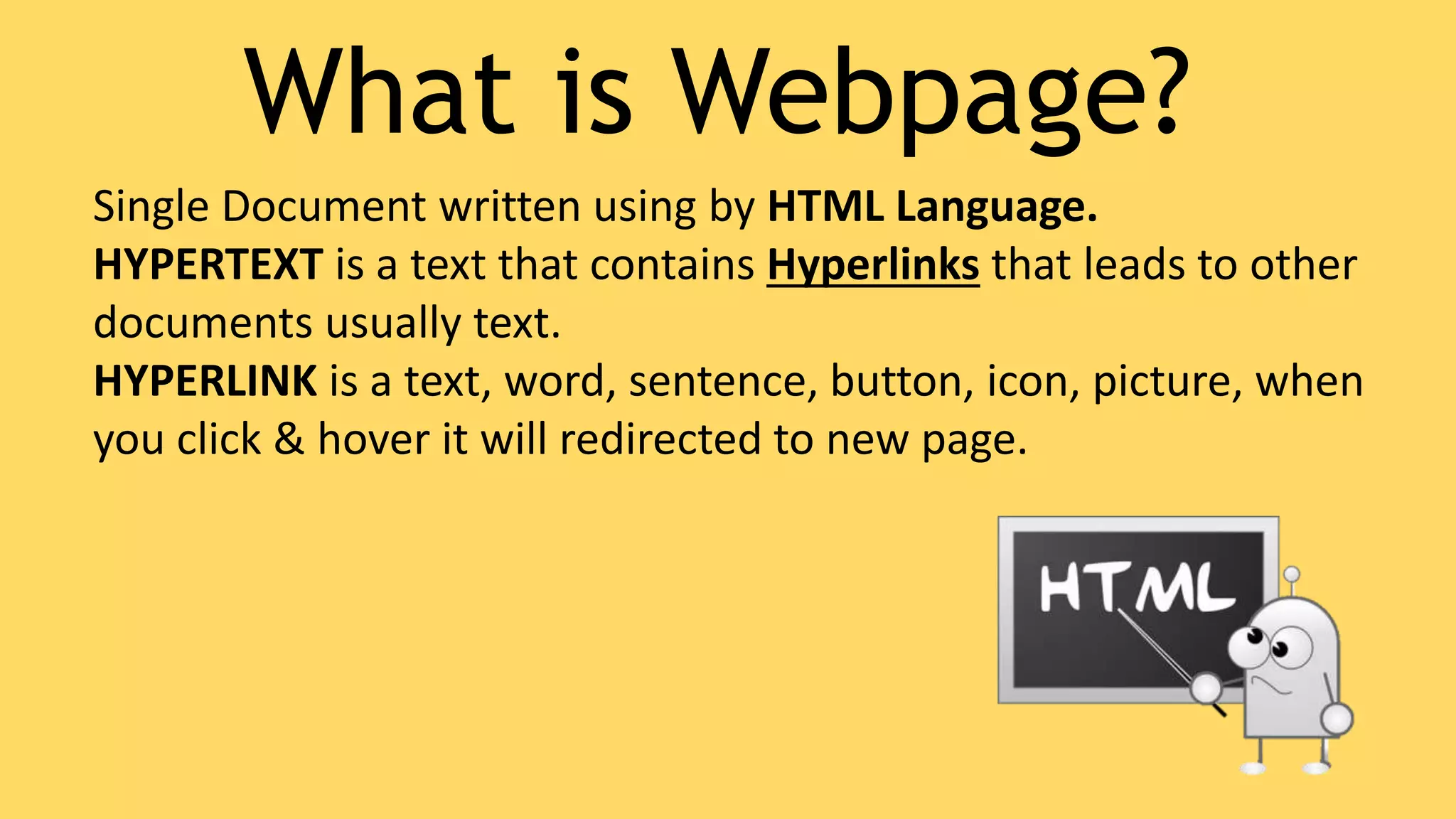 Types of websites | PPSX