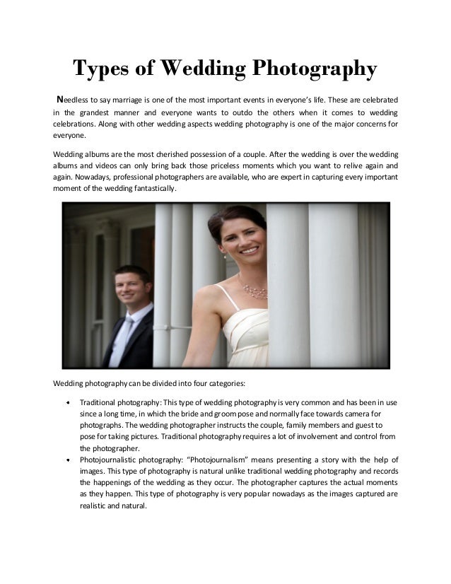 Types Of Wedding Photography types-of-wedding-photography