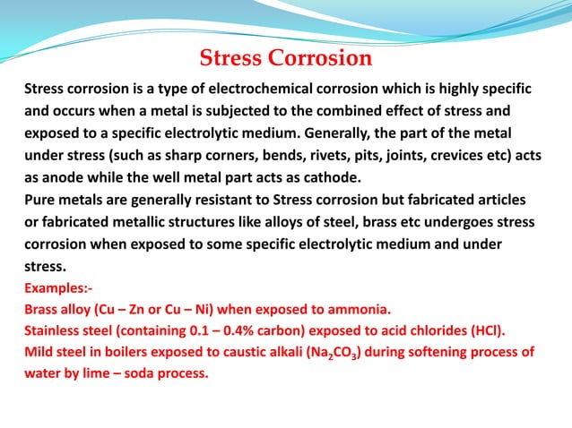 Wet corrosion and its types with mechanisms | PDF