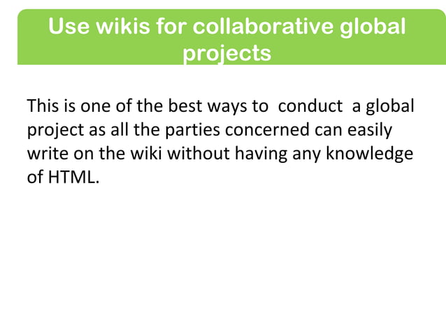 Types of wikis | PPT