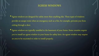 Types of window | PPT