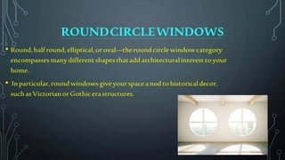 Types of window | PPT
