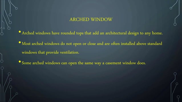 Types of window | PPT