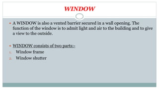 Types of Windows | PPTX
