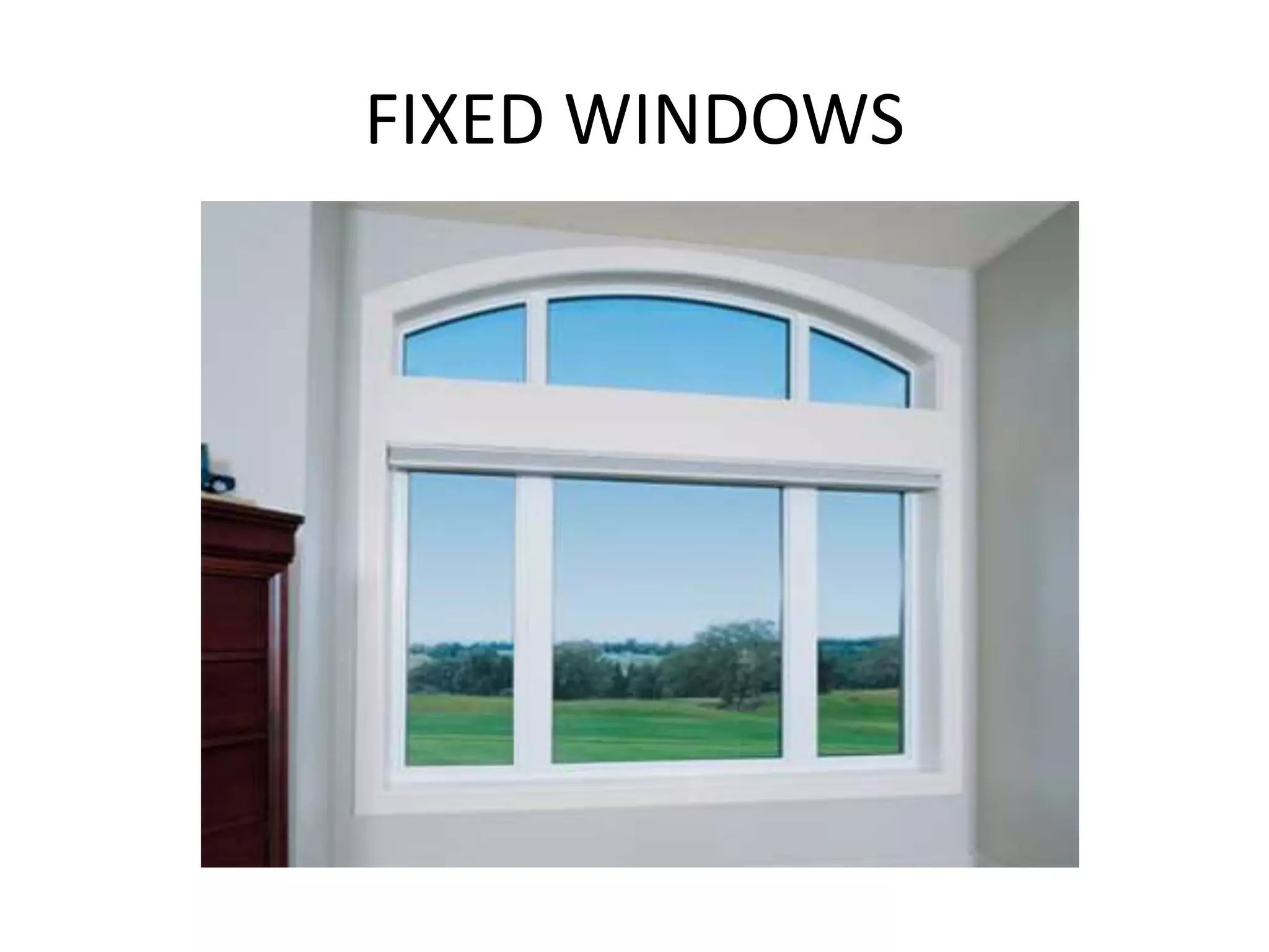 TYPES OF WINDOWS.ppt