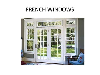 TYPES OF WINDOWS.ppt
