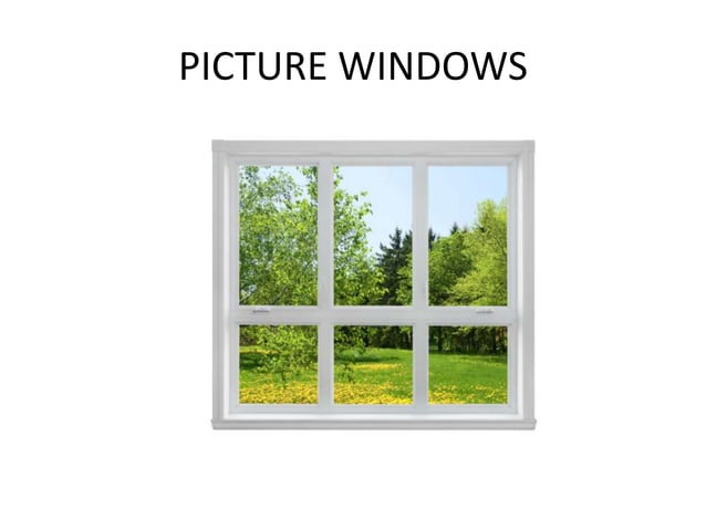 TYPES OF WINDOWS.ppt