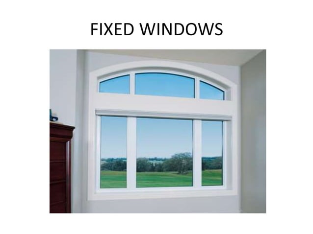 TYPES OF WINDOWS.ppt