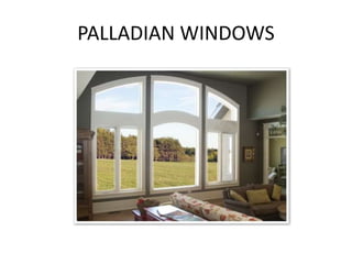 TYPES OF WINDOWS.ppt